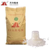 China Transparent EVA Hot Melt Adhesives 4500 Cps Flaky Polyester EVA-C-23 for sale