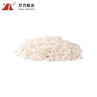 China 7000 Cps Flaky Hot Glue For Book Binding , White Paper Binder Glue EVA-KG-6D for sale