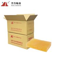 China Solid Yellow Hot Melt Pressure Sensitive Adhesive TPR PSA Adhesive TPR-6559S for sale