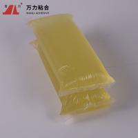 China Yellow Block Woodworking Hot Melt Adhesive PSA Industrial TPR-2005AC for sale
