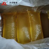 China Yellow Block Woodworking Hot Melt Adhesive PSA Industrial TPR-2005AC for sale