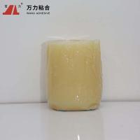 China 13000 Cps PVC Woodworking Hot Melt Adhesive Yellow TPU PUR-9312 for sale