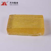 China Composite Yellow APAO Hot Melt Adhesive Solid Packaging Glue Sticks APAO-505D-New for sale