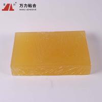 China Block Solid Packaging Hot Melt Adhesive Yellow Thermal Paper Label Bonding TPR-433 for sale