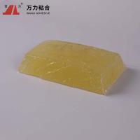 China TPR Floor Flat Lamination Hot Melt Adhesives Yellow Stick Glue TPR-7217A for sale