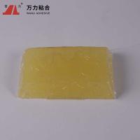 China Light Yellow Transparent Packaging Hot Melt Lumpy Carton Sealing Glue TPR-7606 for sale
