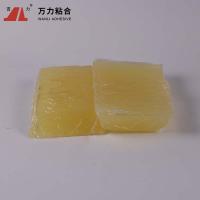 China Diaper Bonding Hot Melt Pressure Sensitive Adhesives Yellow Bulk Hot Melt TPR-6258AS for sale
