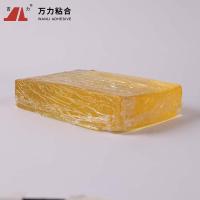 China Aluminum Yellow Hot Melt Packaging Tape Solid Adhesive TPR-7350 for sale