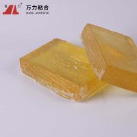 China Aluminum Yellow Hot Melt Packaging Tape Solid Adhesive TPR-7350 for sale
