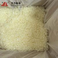 China EVA Yellowish Packaging Hot Melt Adhesive Corrugated Cardboard Glue Carton EVA-KB-1H for sale