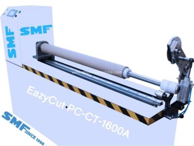 China SMF Automatic Paper Core Cutting Machine 3 Inch 6 Inch Mandrel 1600mm 2200mm 3500mm Length for sale