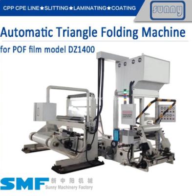 China POF Shrink Film Center Auto Folding Machine 400 M/Min 380V for sale