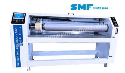 China Single Phase Automatic Paper Core Cutter Machine 1600mm Adjustable Speed for sale