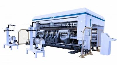 China Automatic Jumbo Roll Slitter Rewinder Slitting And Rewinding Machine High Speed for sale