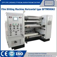 China High Speed Plastic Film Slitter Rewinder Machine 0.012-0.12mm 900mm Width for sale