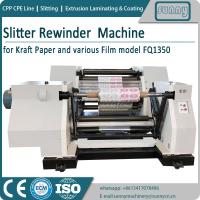 China Automatic Aluminum Foil Paper Slitting Rewinding Machine 1300mm 400m/min for sale