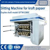 China Customized Paper Slitting Rewinding Machine Duplex Shafts 500m/min 600mm Rewind Diameter for sale