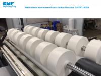 China PP Meltblown NonWoven Fabric Slitting Machine 350-1600mm Width for sale
