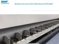 China PP Meltblown Non Woven Fabric Slitting Rewinding Machine 20-40gsm for sale