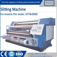 China PE Breathe Film Slitter Rewinder Machine With Automatic Constant Tension for sale
