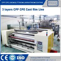 China Professional CPP Cast Film Extrusion Line 20µM-100µM Thickness for sale