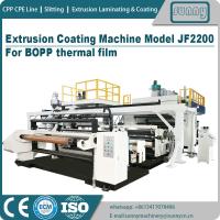 China Laminating Extrusion Coating Machine For PET / BOPP Thermal Film for sale