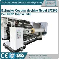 China Laminating Extrusion Coating Machine For PET / BOPP Thermal Film for sale