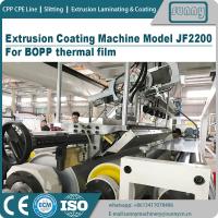 China Laminating Extrusion Coating Machine For PET / BOPP Thermal Film for sale