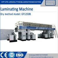 China PLC Control Paper Laminating Machine Dry Method 1400mm Width 180m/min Speed for sale