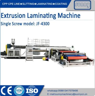 China Extrusion Coating Lamination Machine 3000-4100mm for PP PE Weaving Fabric for sale