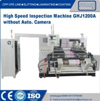 China Basic Film Inspection Rewinding Machine Hydraulic 20-250m/Min Operation Speed for sale