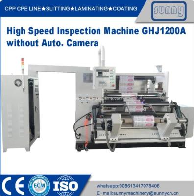 China Basic Film Inspection Rewinding Machine Hydraulic 20-250m/Min Operation Speed for sale