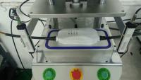 China 50HZ 0.0002FS Air Leak Testing Machine , Charging Box 0.95RH Leak Test Detector for sale