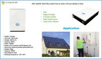 China Off Grid Hybrid Inverter Solar ESS Home LiFePO4 Lithium Battery 48V 200Ah 10KWh for sale