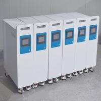 China OEM ODM Outdoor Lithium Iron Phosphate Battery Cabinet 4 Wheels 48v 200ah for sale