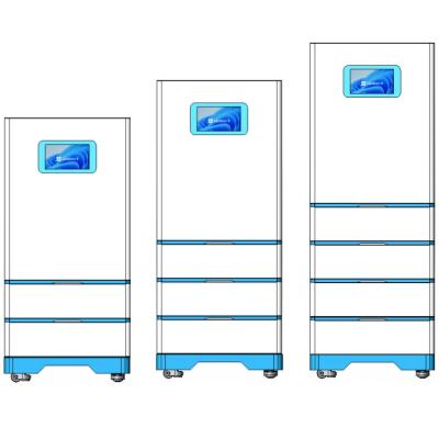 China 10kw 20kwh 25kwh 30kw Solar Energy Storage System All In One Cabinet LiFePO4 For Home for sale
