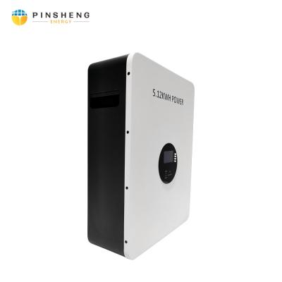 China Pinsheng powerwall home solar storage solar lithium ion battery 10kwh power wall lifepo4 battery 10kwh 48v 200ah 10kwh battery for sale