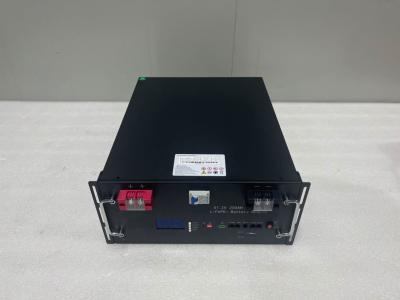 China Large Capacity Rack Mount 51.2V 10-60KWh Lithium Battery Cell With Smart BMS for sale