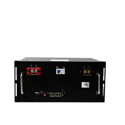 China 48v 100ah 200ah 300ah 1000ah 5kWh Rack Mounted LifePO4 Battery Lithium Ion Battery Pack for sale