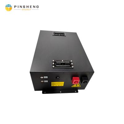 China PINSHENG 48V 72V 50Ah 100Ah 200Ah Lifepo4 Lithium Ion Battery Pack for Golf Cart and Forklift for sale