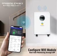China Pinsheng Lithium Battery 15kWh 51.2V 280Ah 300Ah Home LiFePO4 Battery Pack Solar Energy Storage Battery for sale