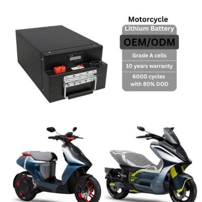 China 72V 60Ah Lifepo4 Battery Electric Motorbike Battery for sale
