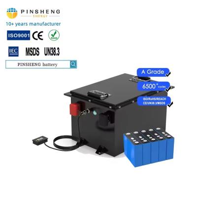 China Custom Lifepo4 Lithium Ion Battery Pack 72V 105Ah with Smart BMS for Electric Golf Carts for sale