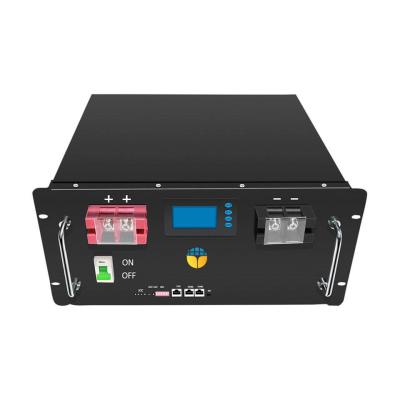 China 48V 200Ah LiFePO4 Battery with 6000 Times Cycle Life 51.2V 5KWh Solar Energy Storage Lithium Ion Battery for sale