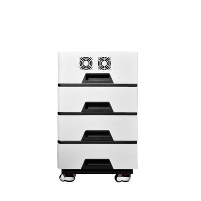 China New Design Supply Commercial 5kw 10kw Complete Kit With bluetooth Hybrid Inverter Solar Energy Storage System 51.2V Lithium Batt for sale