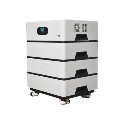 China Pinsheng 2023 51.2v LiFePO4 Lithium Battery 500V 200kwh 100kwh Stacked Energy Storage System for sale