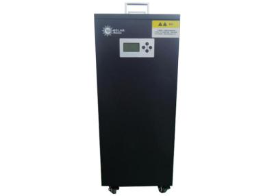 China Telecommunication Energy Storage Lithium Battery 48V 200AH Matt Black Shell for sale