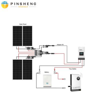 China Off Grid Complete Solar System Battery Storage 5kwh 10kw 8kw for sale