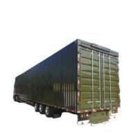 China Wosheng 3 Axle Logistics Wingspan Van Semi Trailer with 12R22.5 Tires and 13T/16T Axles for sale