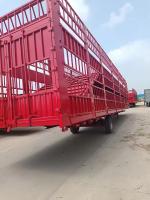 China Max Payload 30000 kg Double Deck Animal Poultry Livestock Semi Trailer with 3/4 Axles for sale